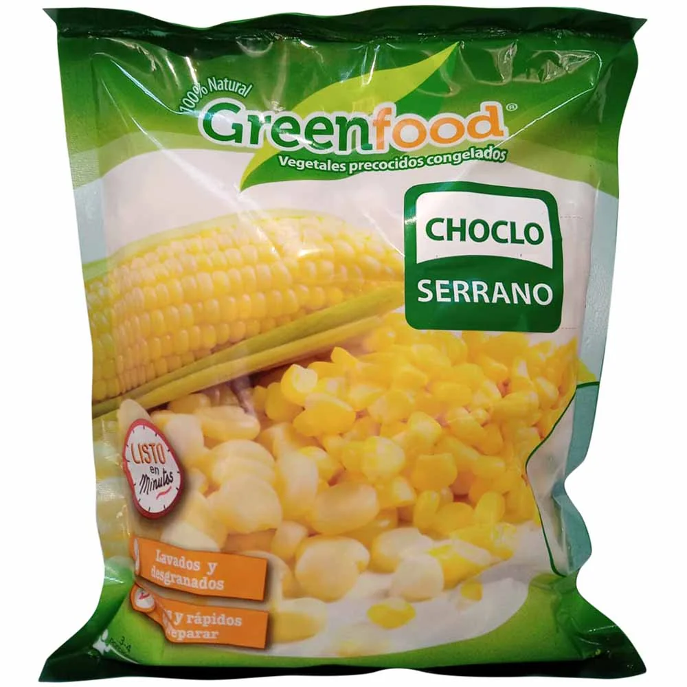 Choclo Serrano Precocido Congelado 400 Gr Green - Olivam | Aceite de Oliva